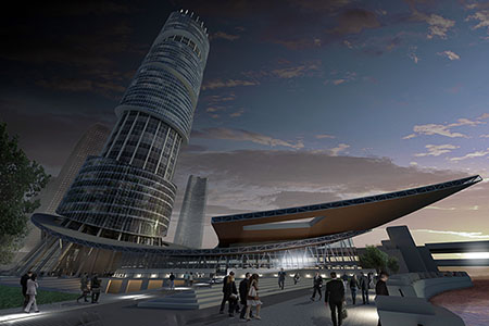 Loop North News - Chicago’s Spire re-imagined as office tower for ...